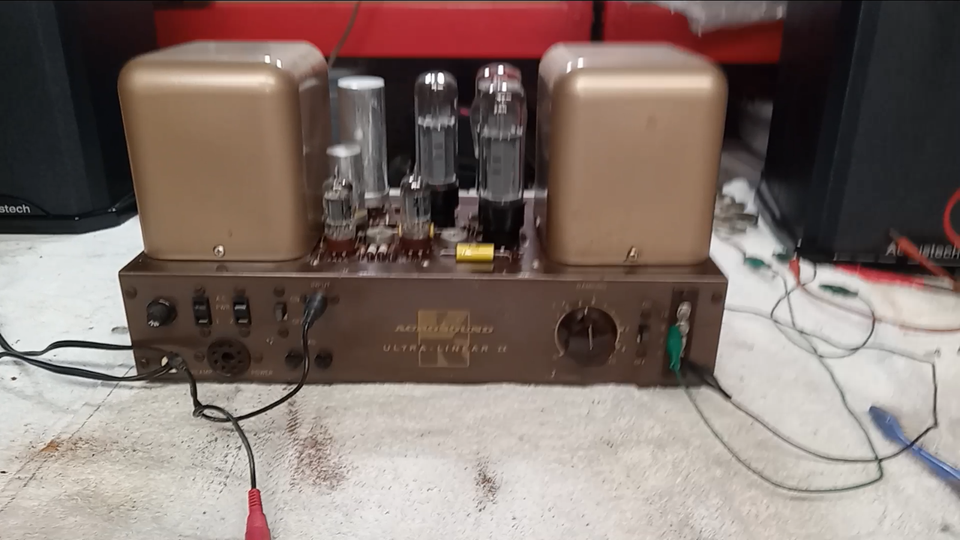 Acrosound Ultra Linear II EL34 Tube Mono Amplifier Restored & Works | eBay