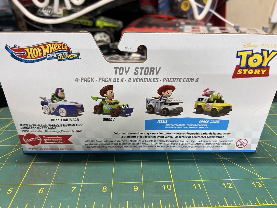 2025 New Hot Wheels Racer Verse “TOY STORY 4 Pack JESSIE- Space Alien ...