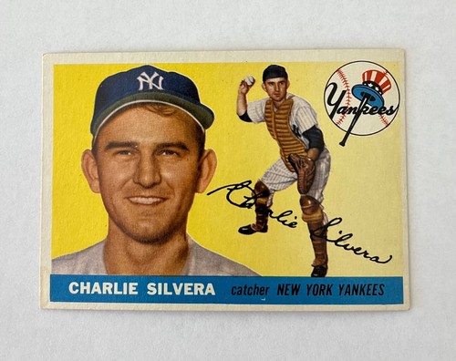 1955 Topps Baseball #188 Charlie Silvera EXMT-NM | eBay
