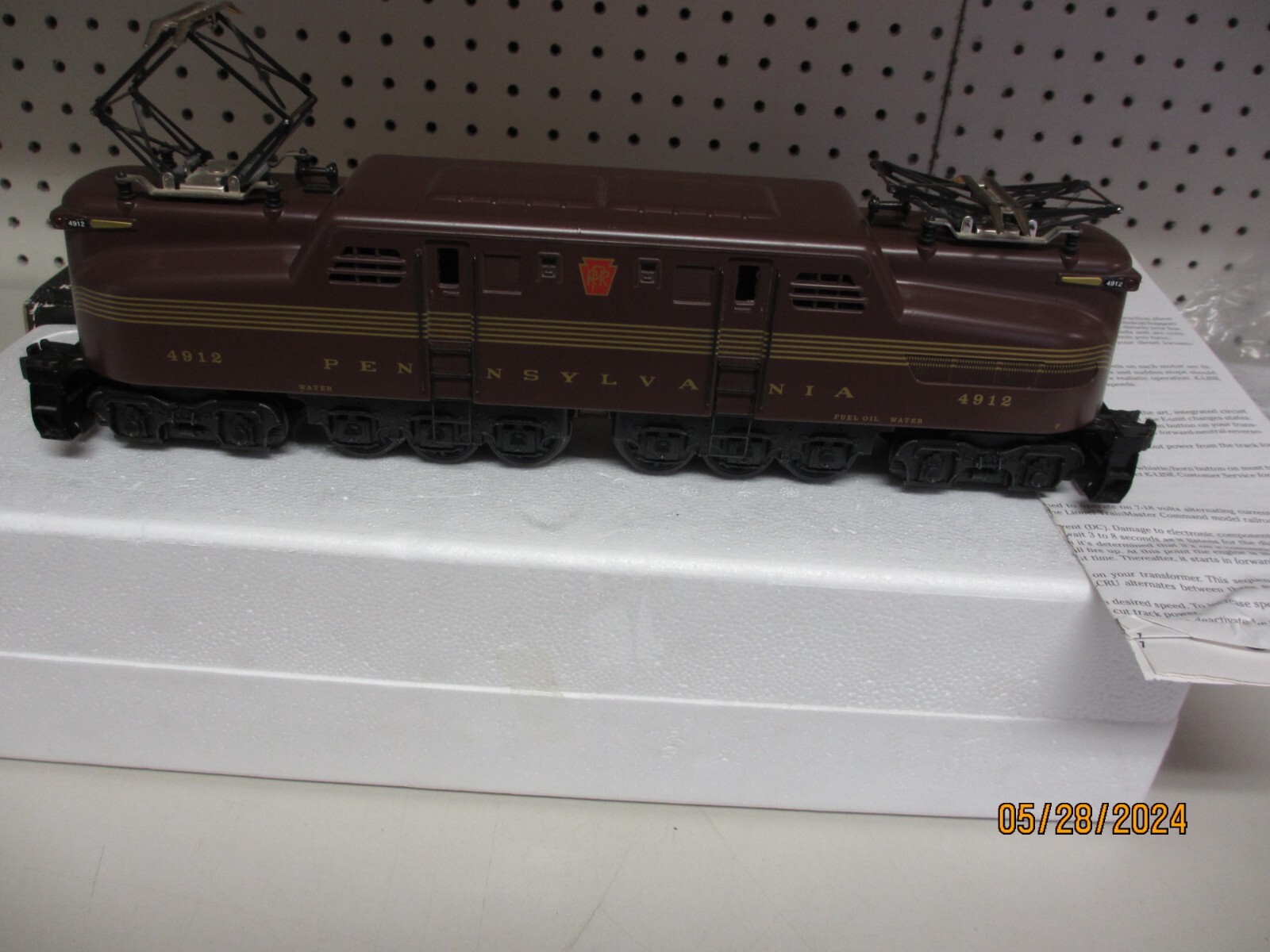 K Line K2780-4912IC Red Penna GG1 OB | eBay