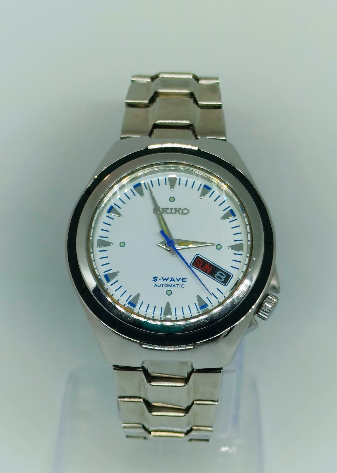 rare Seiko S-Wave Automatic Japan watch 7S26 , OH&Ser… - Gem