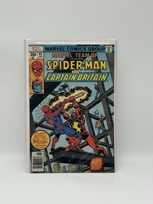 Marvel Team-Up #65 Spider-Man and Captain Britain 1978 1st US ...