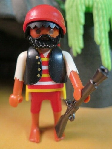 CUSTOM PIRATE TROMBLON M PLAYMOBIL 3029 3860 3947 4067 4432 5238 5737 ...