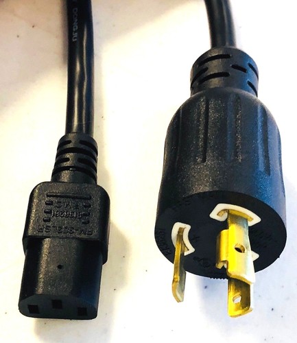 Cisco CAB-AC-250V/13A - L6-20P - C13 Power Cord - 37-0104-01 10 feet ...