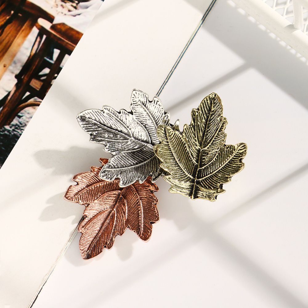 Bag Decor Party Maple Leaf Brooches Leaves Brooch Pin Corsage Pins ...