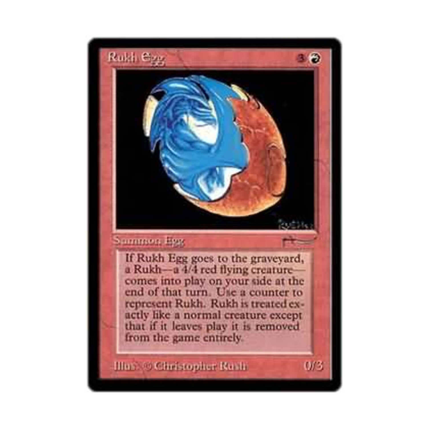 WOTC MtG Arabian Nights Rukh Egg - Dark (C1) VG | eBay