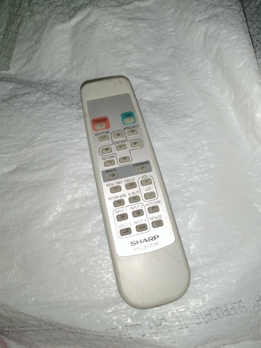 FastShipping🇺🇲 Sharp RRMCGA398WJSA Projector Remote Control see item descripti | eBay