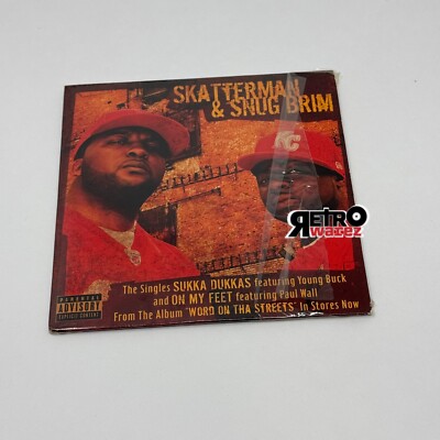 Skatterman & Snug Brim Sukka Dukkas CD Single SIGNED tech n9ne strange ...