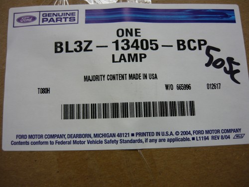 FORD OEM 2011-2014 F-150 LH TAIL LAMP ASY BL3Z*13405*B | eBay