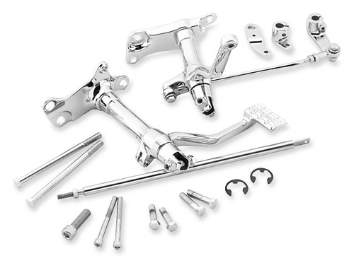 Biker's Choice Chrome Forward Controls Kit For Sportster 489840 | eBay