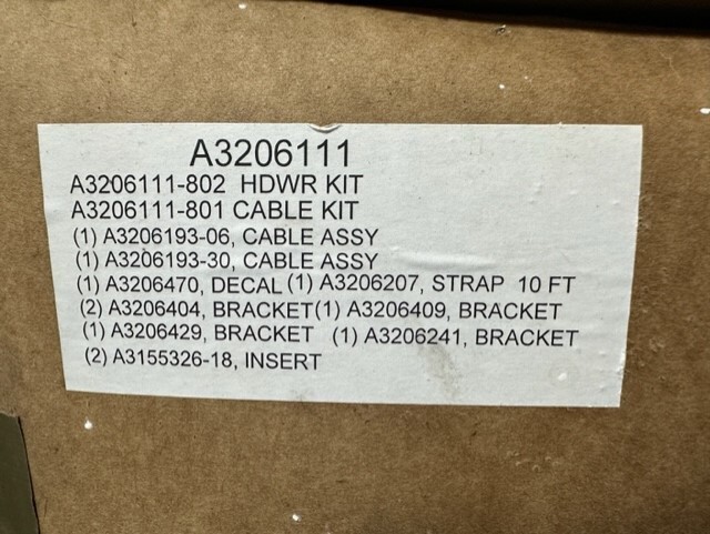 VIC-3 INTERCOM KIT NOS 5 CREW MCS FCCS HMMWV HUMVEE LMTV M1068 M998 ...