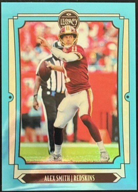 2019 Panini Legacy - Alex Smith #99 Premium Edition Platinum Prizm /1 ...