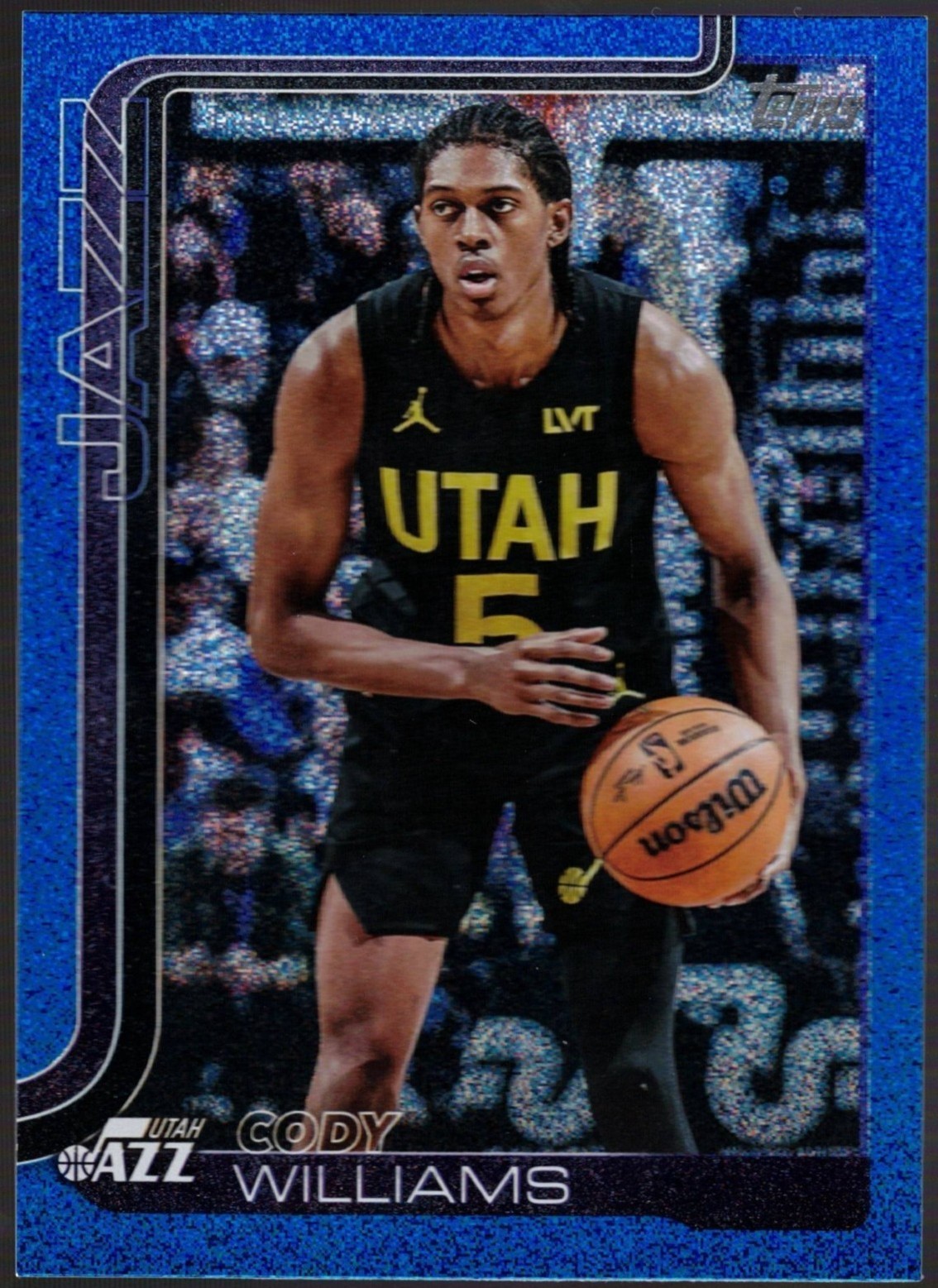 2025-26 Topps - Cody Williams #130 Blue Sandglitter for sale online | eBay