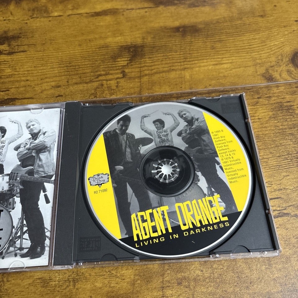 Living in Darkness by Agent Orange (CD, 1992) | eBay