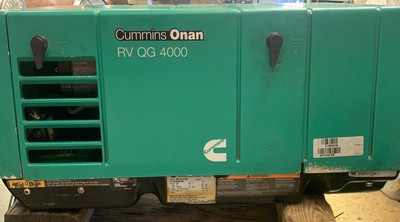 Onan Microquiet 4000 Watt Rv Generator Gasoline fired 4kw 120v 33 amp ...