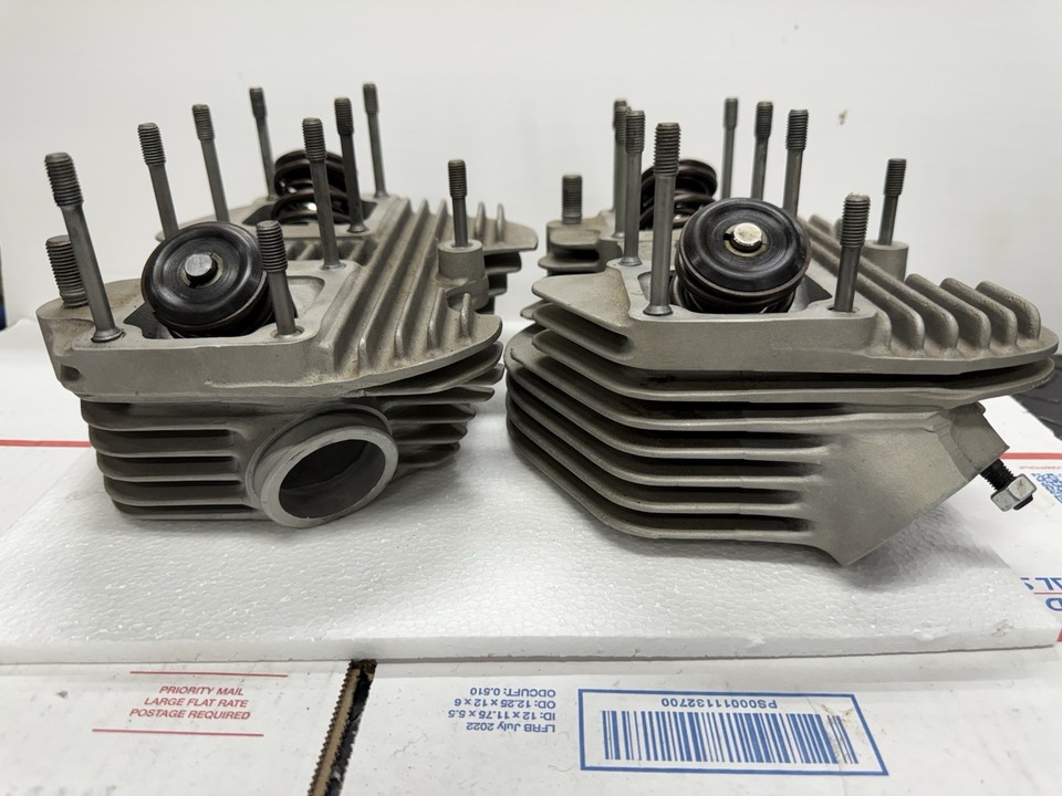 Harley Rebuilt OEM 80" Shovelhead Cylinder Heads | eBay