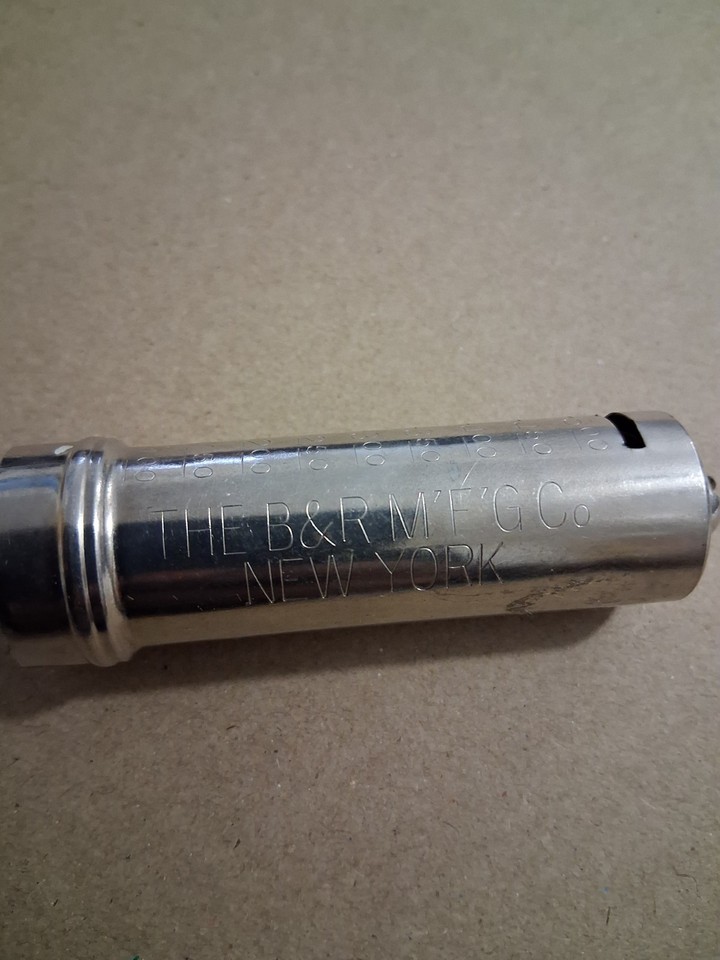 Vintage-Silver Dime Coin Bank The B & R MFG Co New York Metal Vintage ...