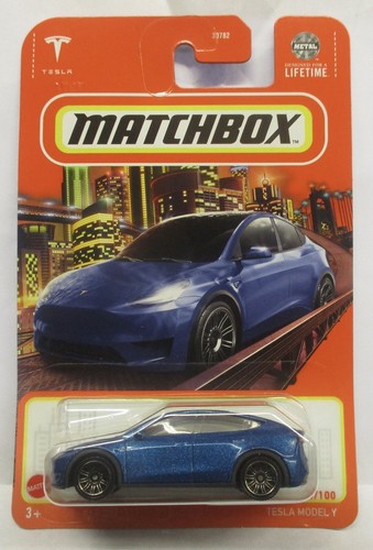 2024 MATCHBOX * L CASE * TESLA MODEL Y BLUE 3/100 | eBay