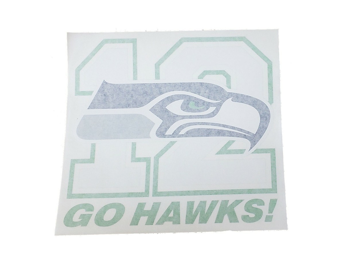 Seahawks 12th Man Truck Window Graphics