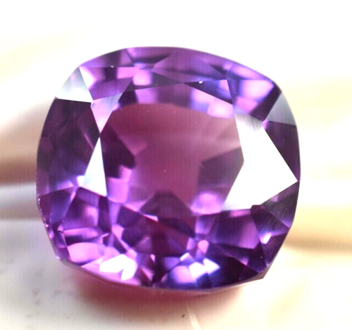 10.2X 10.2mm Natural Pink Purple Taaffeite Cushion Cut Loose Gemstone 6 ...