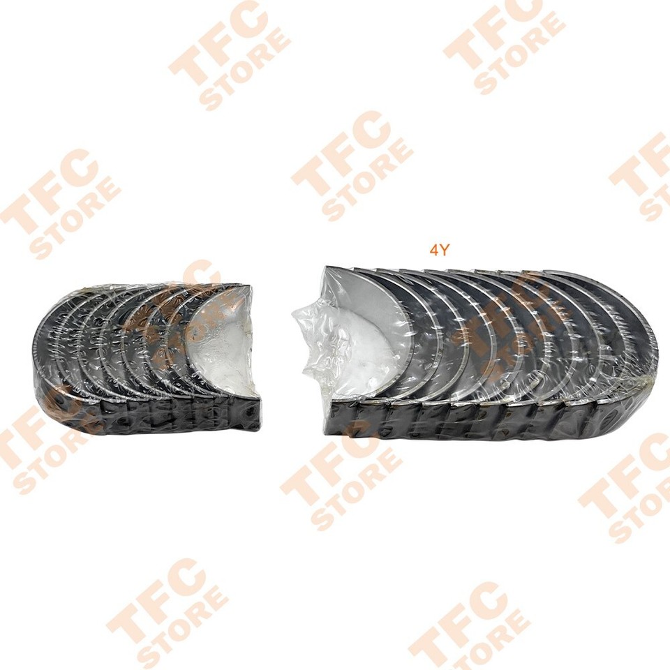 4Y Crankshaft Main Bearing & Con Rod Bearing Set For Toyota Engine STD ...