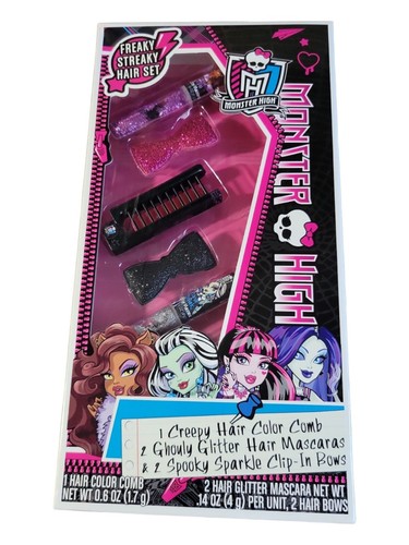 Monster High Freaky Streaky Hair Set 2014 Mattel MH-BOWE-SETT Lotta Luv ...