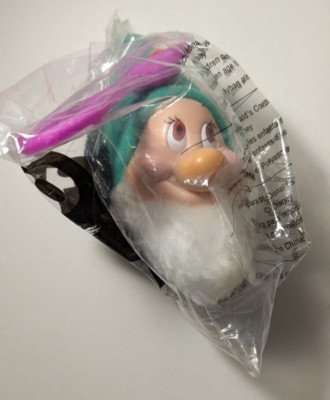 McDonald's Happy Meal Toy Keychain Snow White Seven Dwarfs Bashful #10 ...