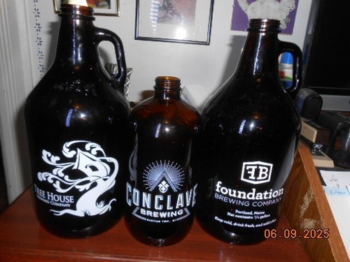 VTG TREE HOUSE BREWING FOUNDATION CONCLAVE 64 OZ GROWLER MONSON MASS | eBay