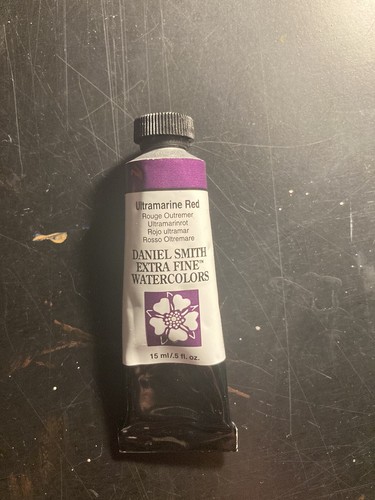 Daniel Smith Watercolor Paint Ultramarine Red 15ml 743162009671| eBay