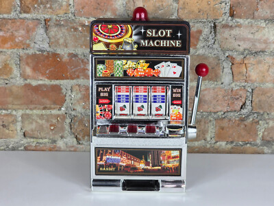 Mini Slot Machine Fruit Machine Game One Arm Bandit | eBay UK