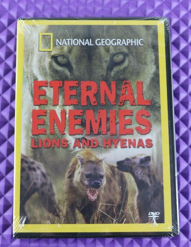 National Geographic: Eternal Enemies Lions and Hyenas DVD Slim Case ...