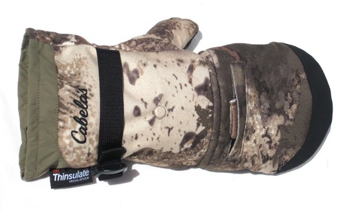 Cabela's Men's MT050 Extreme II Glomitts Gloves 200 GM Thinsulate O2 ...