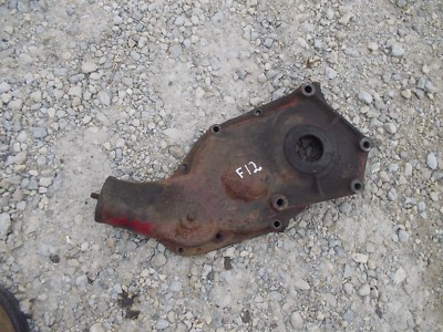 McCormick Farmall F12 Tractor IH Engine Motor front cover panel | eBay