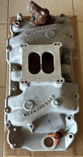 Vintage Big Block Chevrolet Offenhauser Aluminum Intake Manifold | eBay
