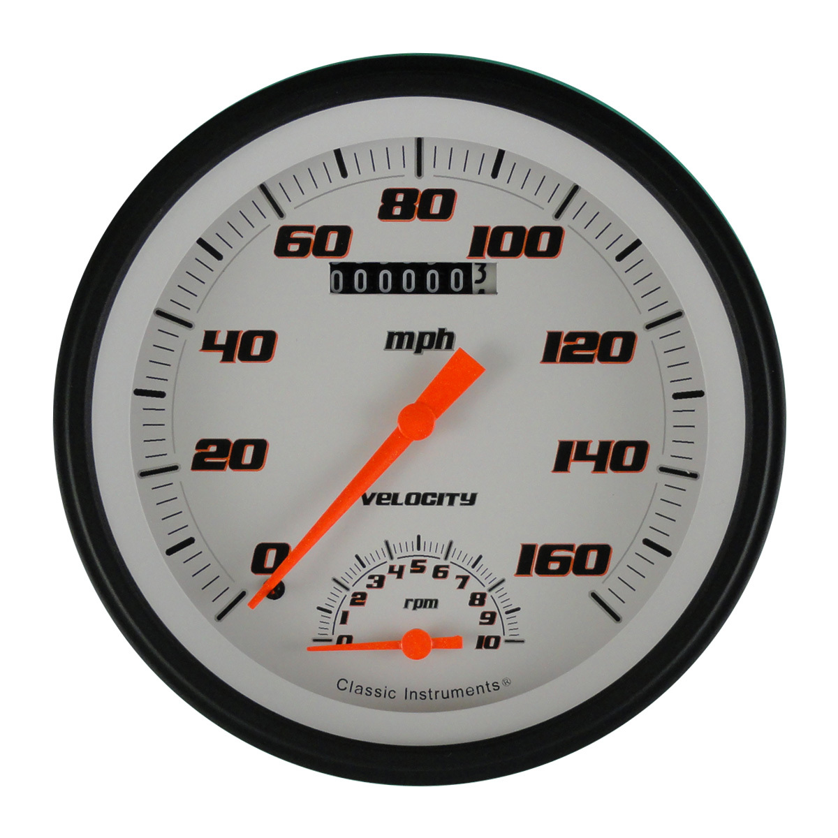 classic instruments 51-52 chevy car gauges ch51vsw62 speedo tach with ...
