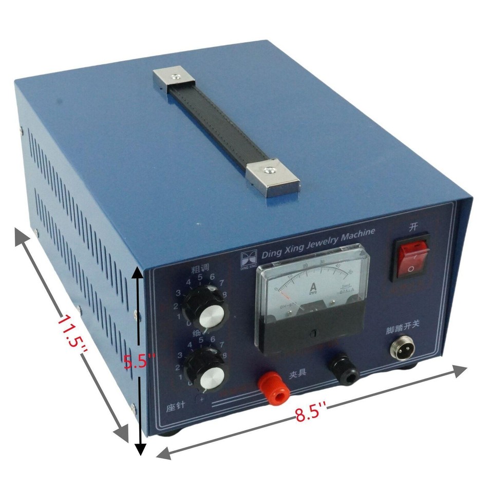 Jewelry welding machine for 0.6mm-1.2mm DX50A high-power laser spot ...