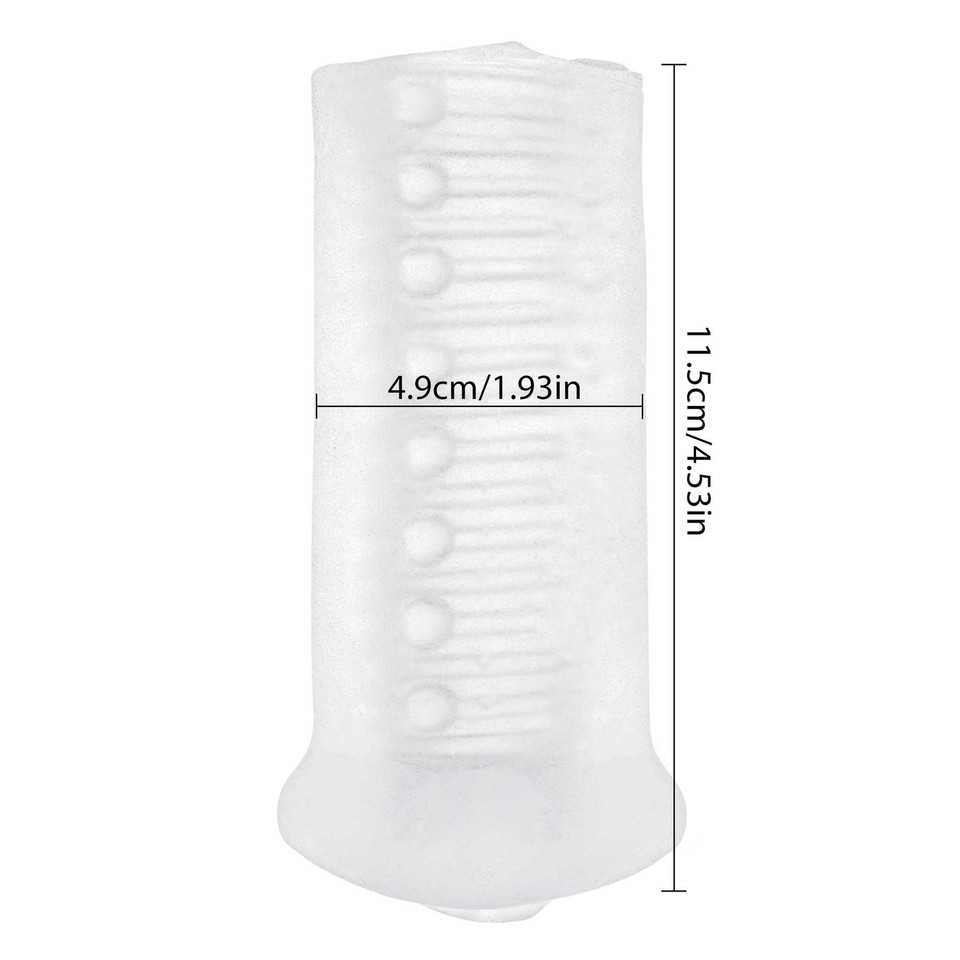 Male Penis Pump Silicone Replacement Donut Stroker Masturbator Sex Toys ...