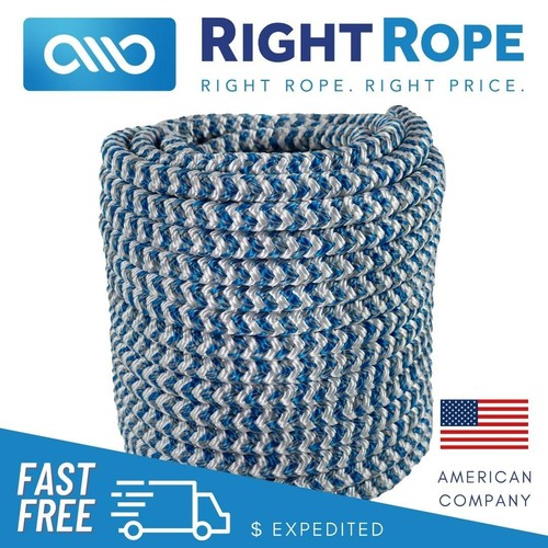 1/2" x 150' Strongest Arborist Bull Rope Tree Rigging Double Carrier ...