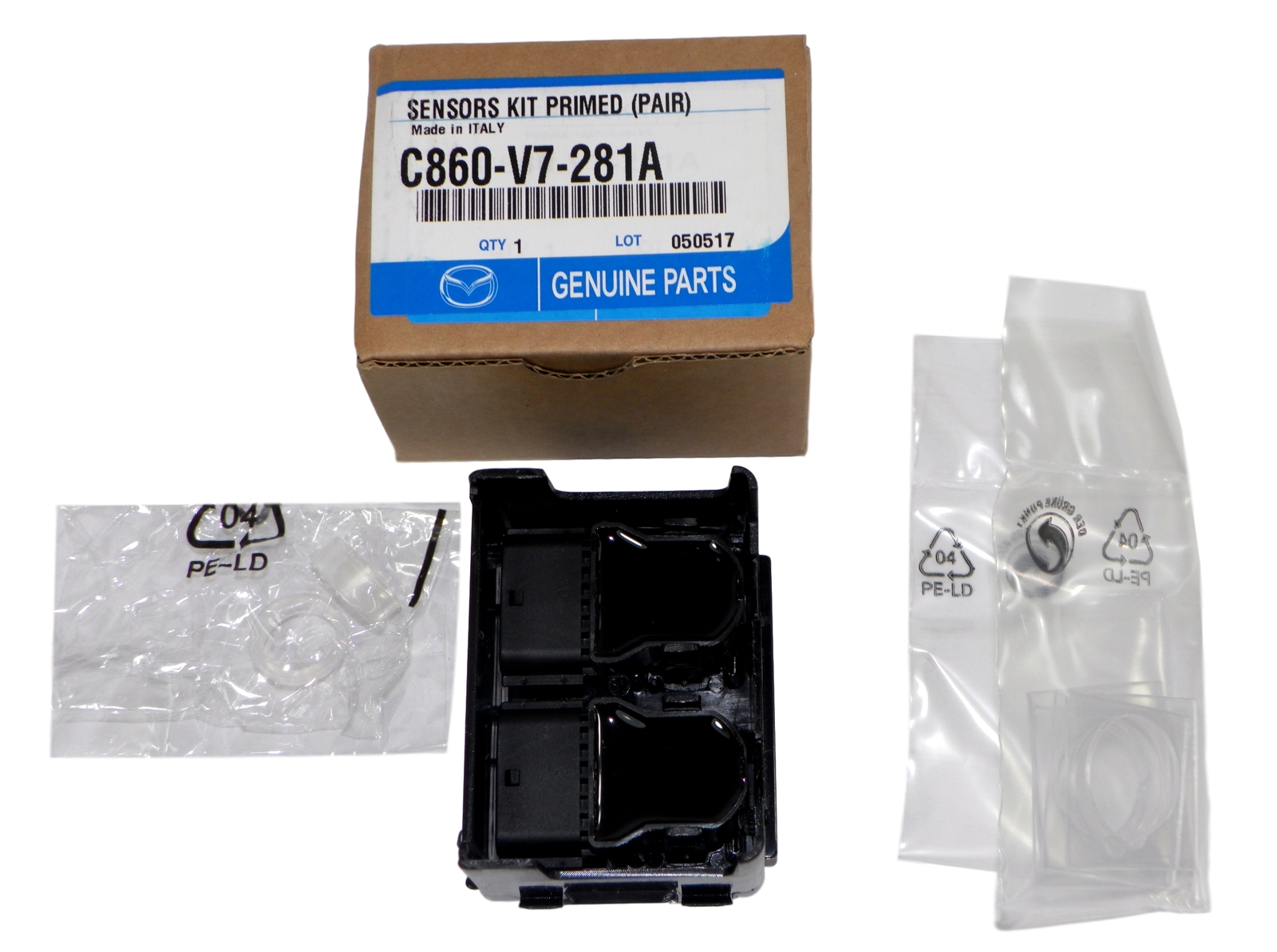 Genuine OEM Mazda C860-V7-281A Rear Parking Sensor, Primed (Pair ...