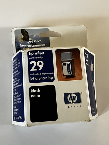 HP 29 Black Ink Cartridge 51629A Genuine Exp Feb. 2004 | eBay