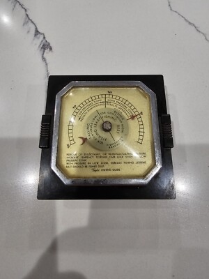 Old Vintage Taylor Barometer Fisherman Fishing Guide Instrument | eBay