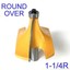 1pc 1/2" SH 1-1/4" Radius Round Over Router Bit S 7426923962585 | eBay