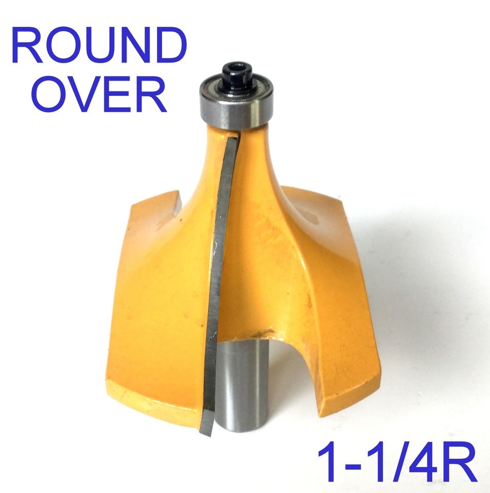 1pc 1/2" SH 1-1/4" Radius Round Over Router Bit S | eBay