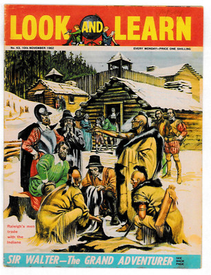 1962 UK magazine LOOK AND LEARN #43 - Charles Dickens THE PICKWICK ...