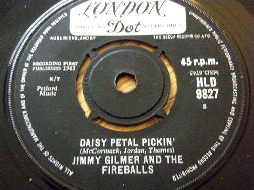 JIMMY GILMER & THE FIREBALLS - DAISY PETAL PICKIN' 7" VINYL (VG+) | eBay UK