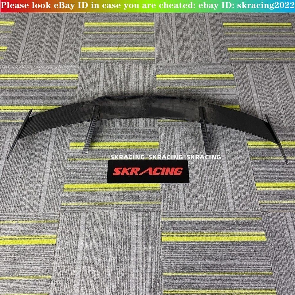 For Lexus RC200t RC300 RC350 F-Sport Carbon Fiber Rear Trunk Spoiler ...