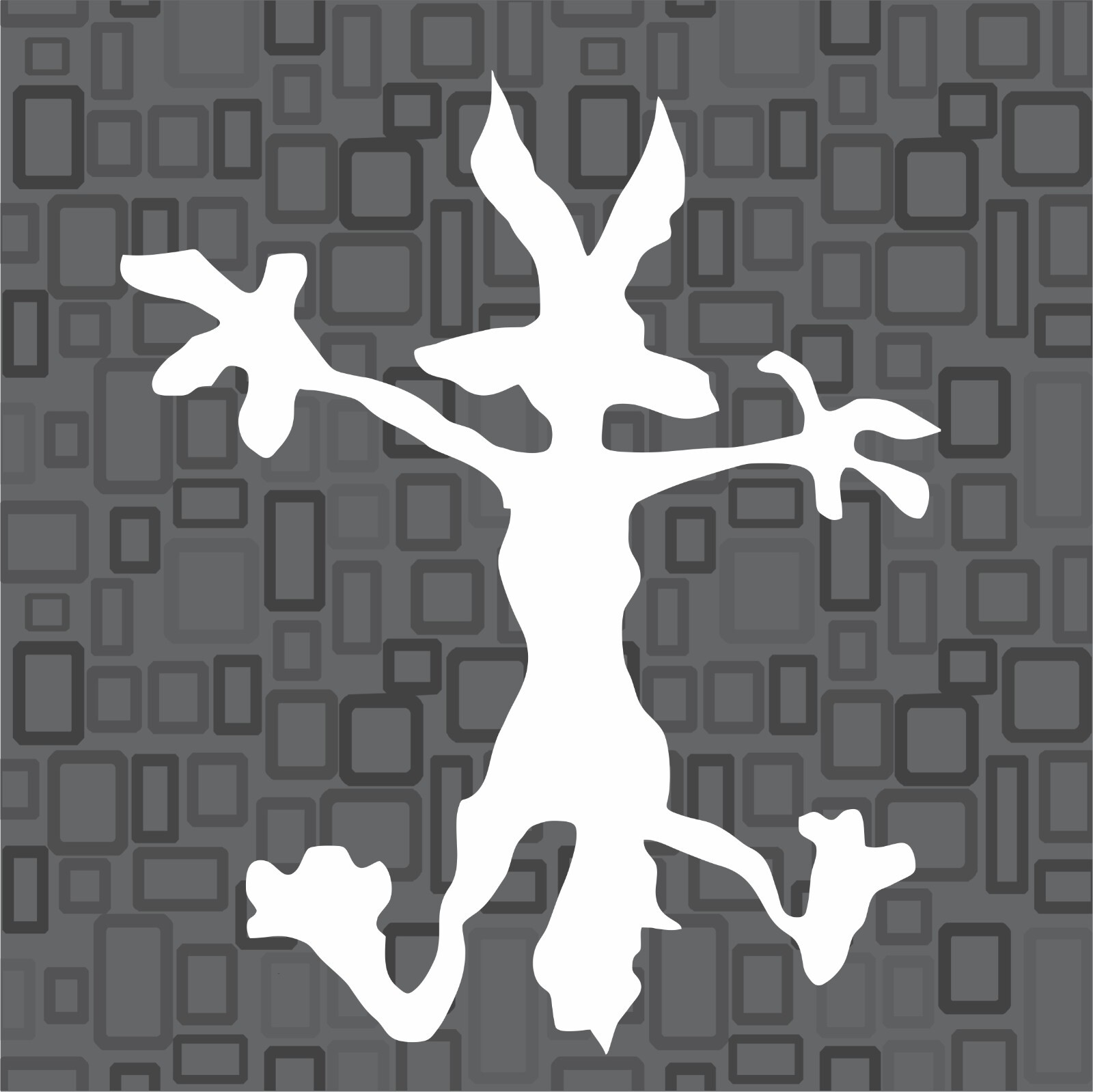 WILE E COYOTE SMASH Sticker Vinyl Decal ROAD RUNNER COYOTE Acme Car ...