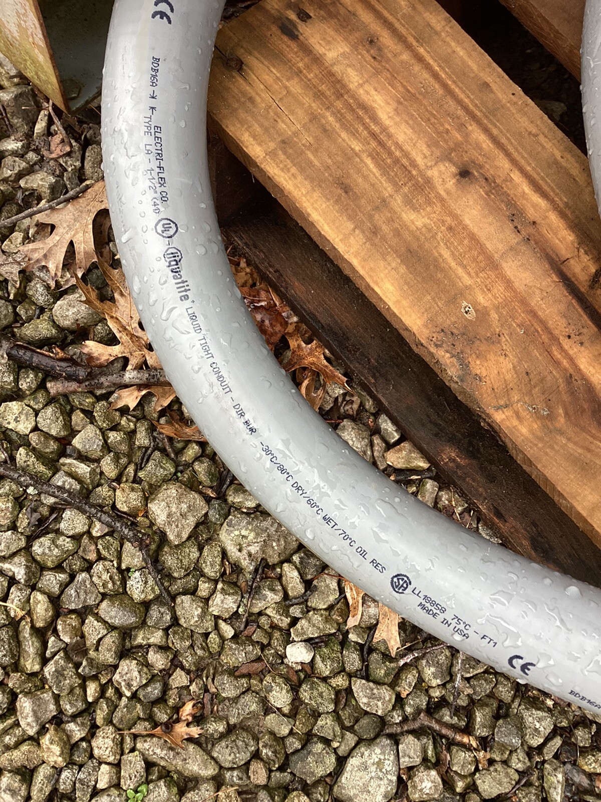 15+ Feet Liquidtite #BDB16A Flexible Conduit 1-1/2" Type LA | eBay