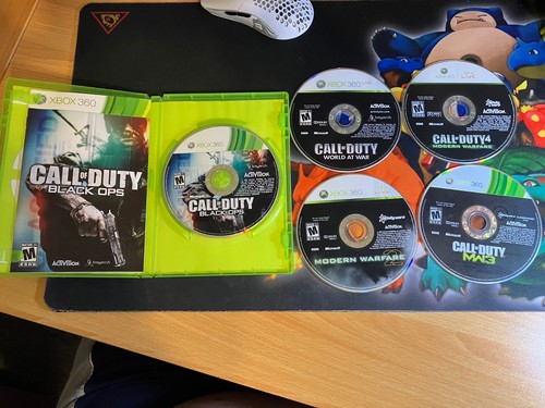 Call Of Duty Bundle (Xbox 360) MW2 - MW3 - MW4 - BO1 - WaW | eBay