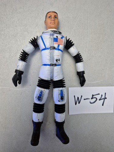 #1966 MATTEL 6" MAJOR MATT MASON FIGURE w GOOD INNER WIRES NICE & PAINT ...